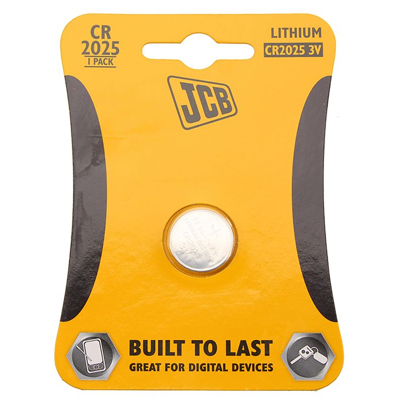 JCB Coin Battery Battery Pk Of 1 Box Of 10 - CR2025