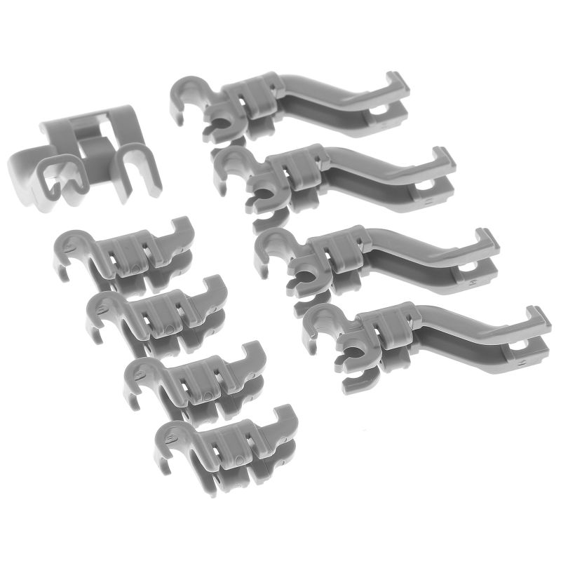 Dishwasher Lower Basket Insert Clips (Pack of 9)