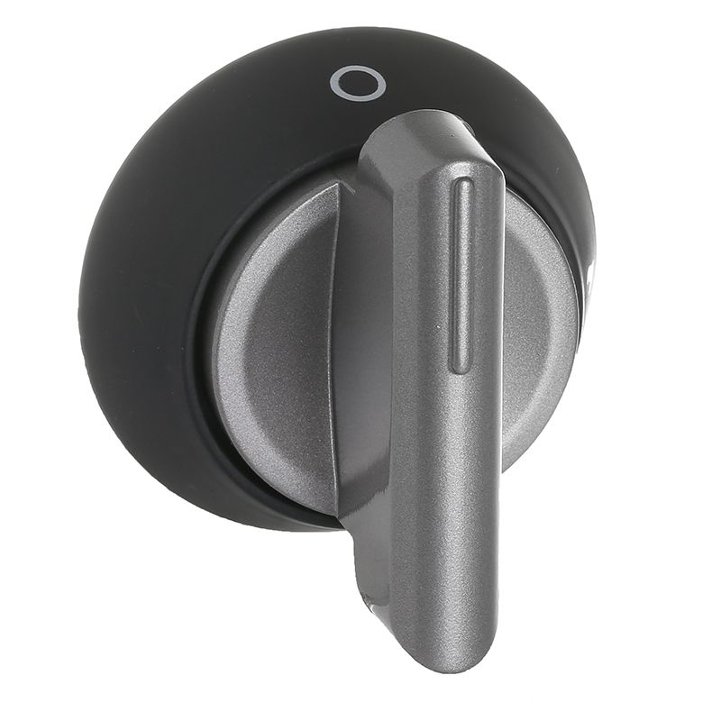 Cannon Cooker Hob Control Knob - Silver & Black