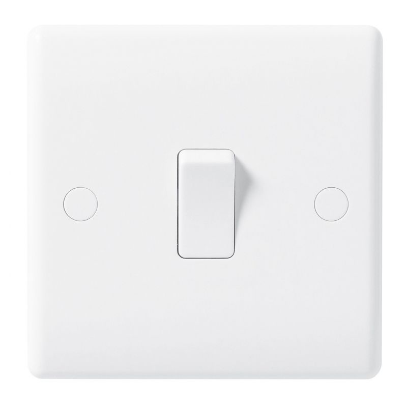 Nexus 1 Gang Wall Switch - 2 Way - 10A