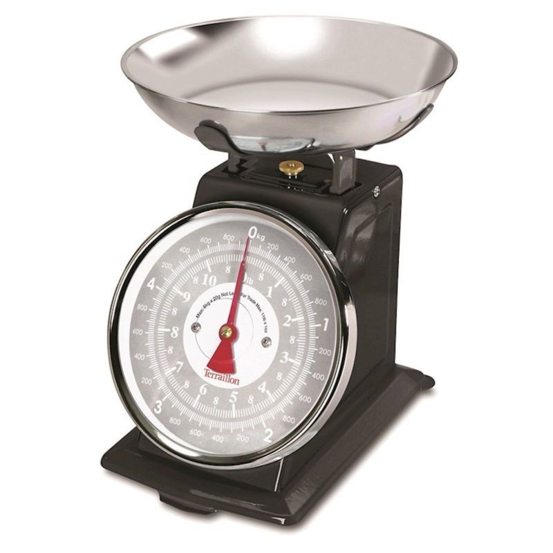 Hanson Black Traditional Kitchen Scales | PartsCentre